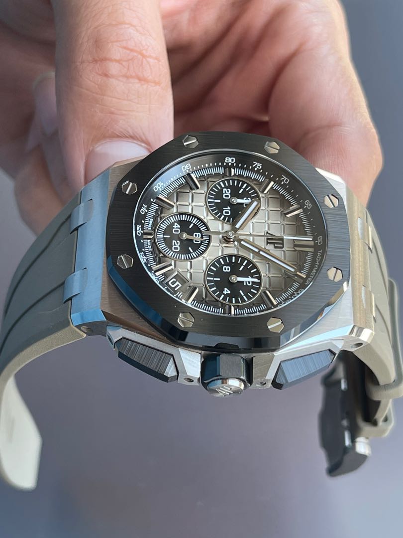 Audemars Piguet Royal Oak Offshore 43mm "Smoked Taupe" | atelier-yuwa ...