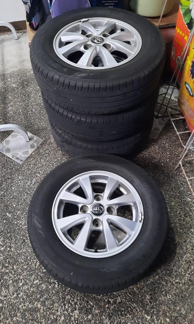 Avanza E stock mags 2019, Car Parts & Accessories, Mags and Tires on ...