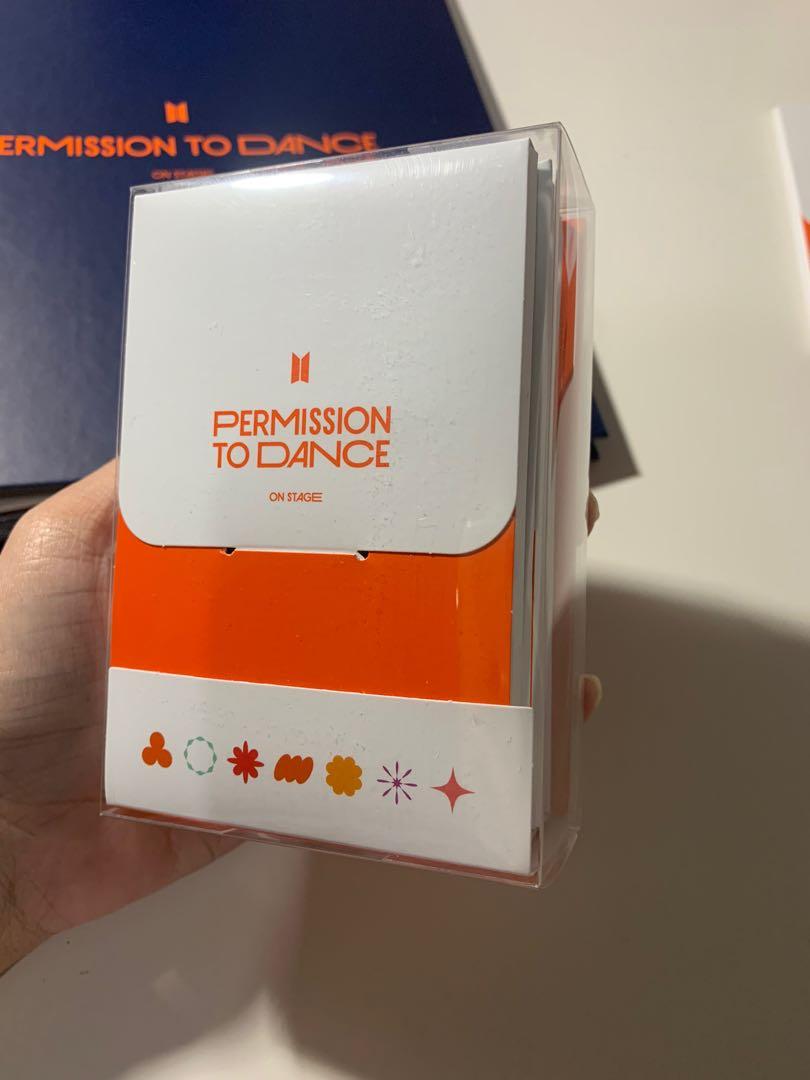 BTS Permission to dance PTD Mini PC photocard Jimin, Hobbies & Toys ...