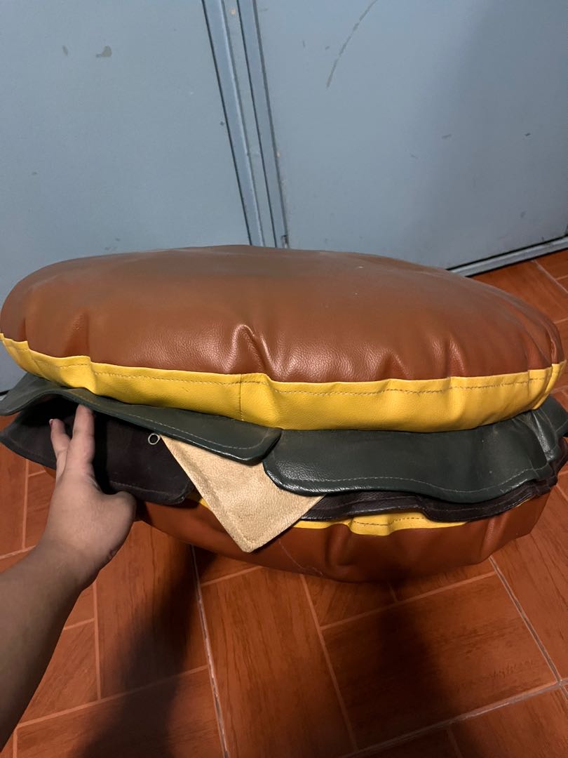 Burger Chair (Leatherette), Furniture & Home Living, Furniture, Chairs ...