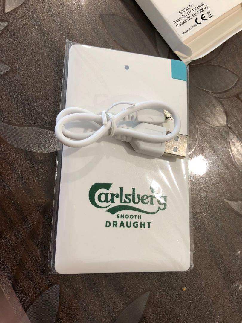 Carlsberg Power Bank, Computers & Tech, Parts & Accessories, Cables ...