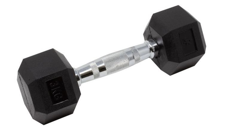 [CHEAP] 3KG Dumbbell x 1, Sports Equipment, Exercise & Fitness, Weights ...