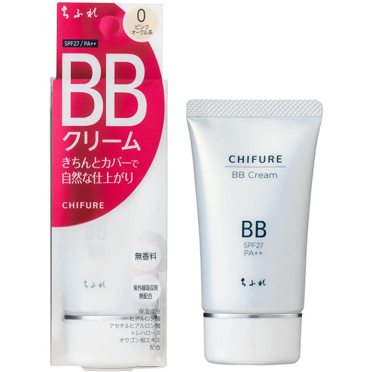 日本Chifure 多效美肌BB霜 BB Cream 50g SPF27 PA++, 美容＆個人護理, 健康及美容 - 皮膚護理, 化妝品 - Carousell