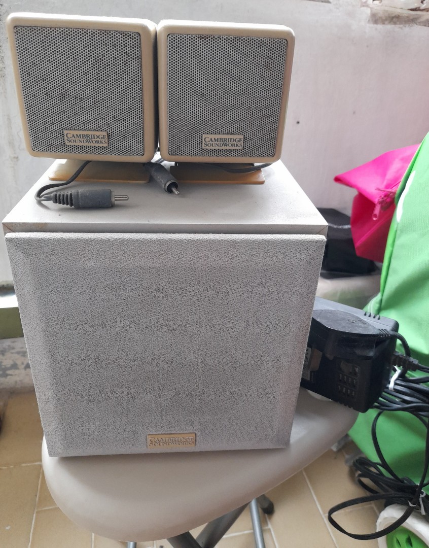 Creative Cambridge Soundworks SW320 speaker, 音響器材, Soundbar、揚聲器、藍牙喇叭、耳擴 ...
