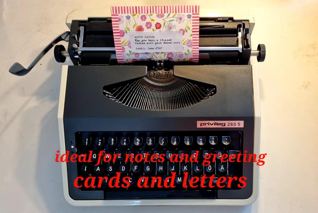 Cursive typewriter, Hobbies & Toys, Stationery & Craft, Craft Supplies ...