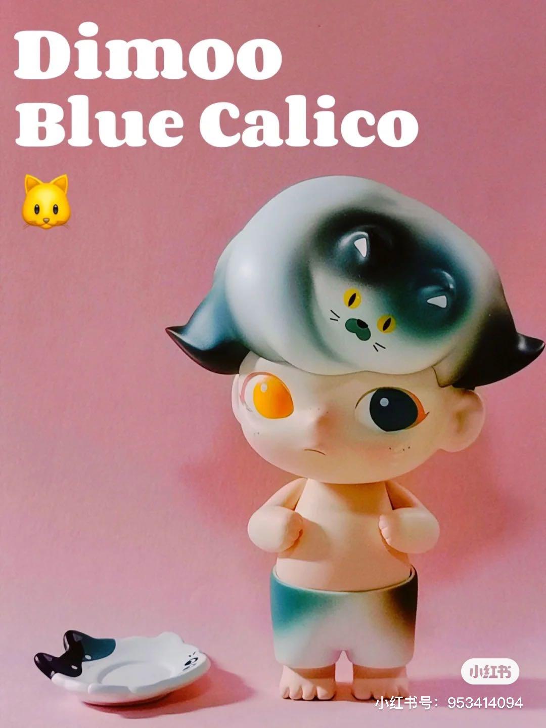 Dimoo Blue Calico and dimoo Siamese Cat, Hobbies & Toys, Toys & Games ...