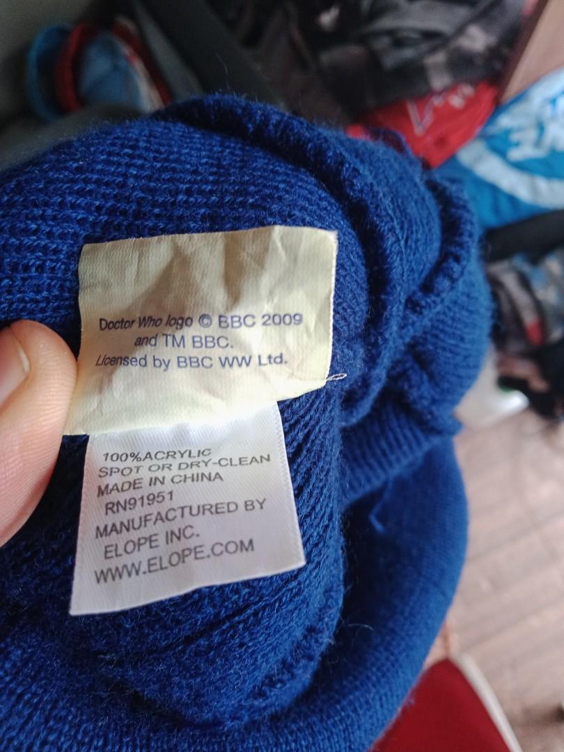 Doctor Who beanie, Men's Fashion, Watches & Accessories, Caps & Hats on ...