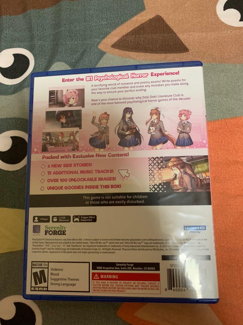 Doki Doki Literature Club Plus (PS5), Video Gaming, Video Games ...