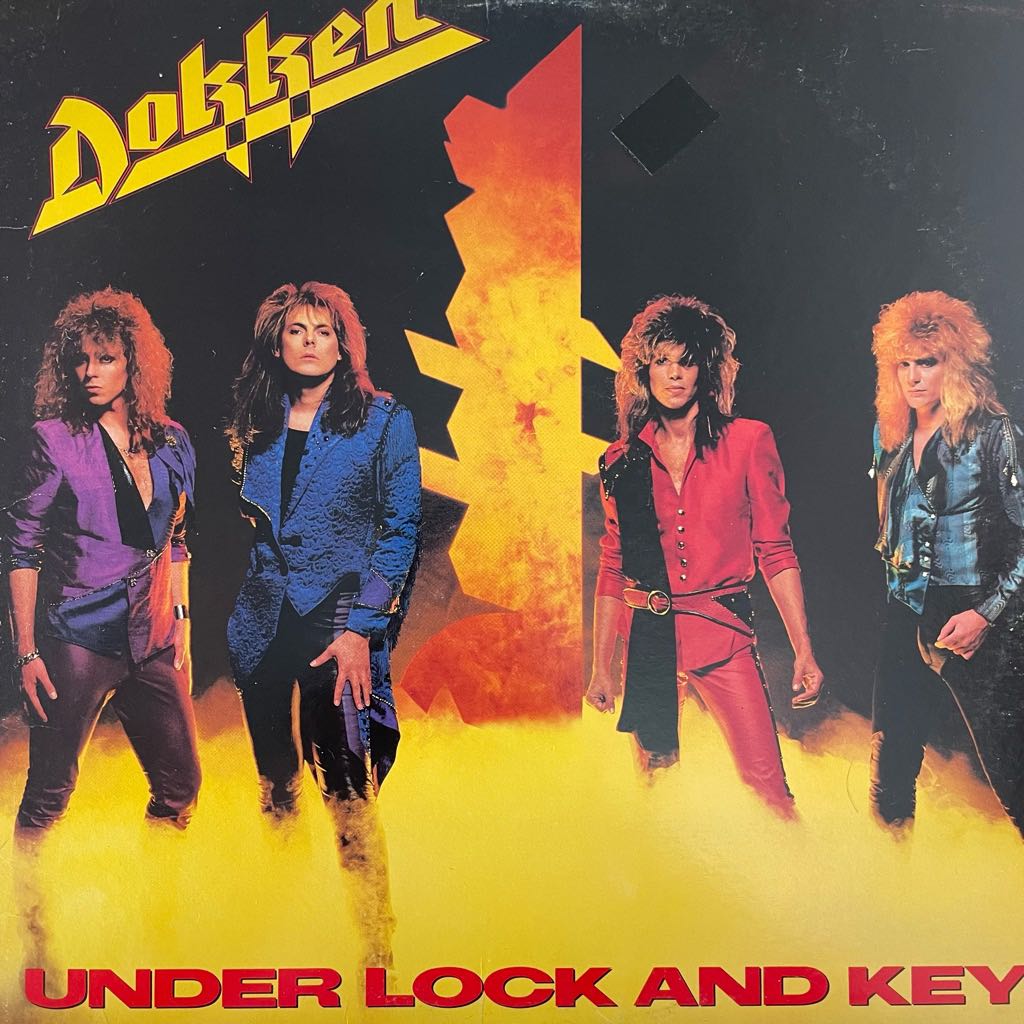 Dokken – Under Lock And Key, Vinyl LP, SP - Specialty Pressing, Elektra – 9 60458-1, 1985, USA ...