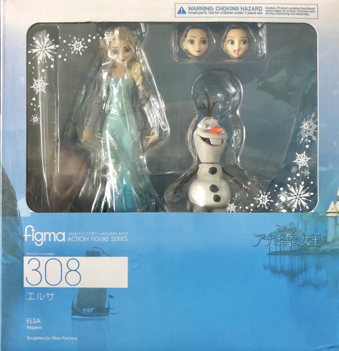 Elsa Frozen Figma Action Series 308, Hobbies & Toys, Toys & Games on ...