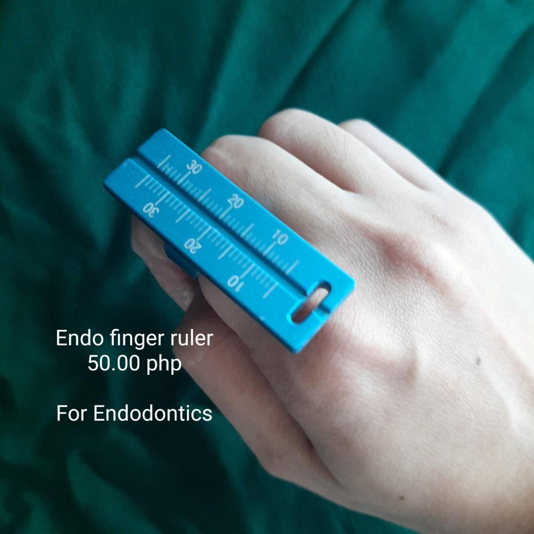 Endodontics finger ruler, Health & Nutrition, Medical Supplies & Tools ...