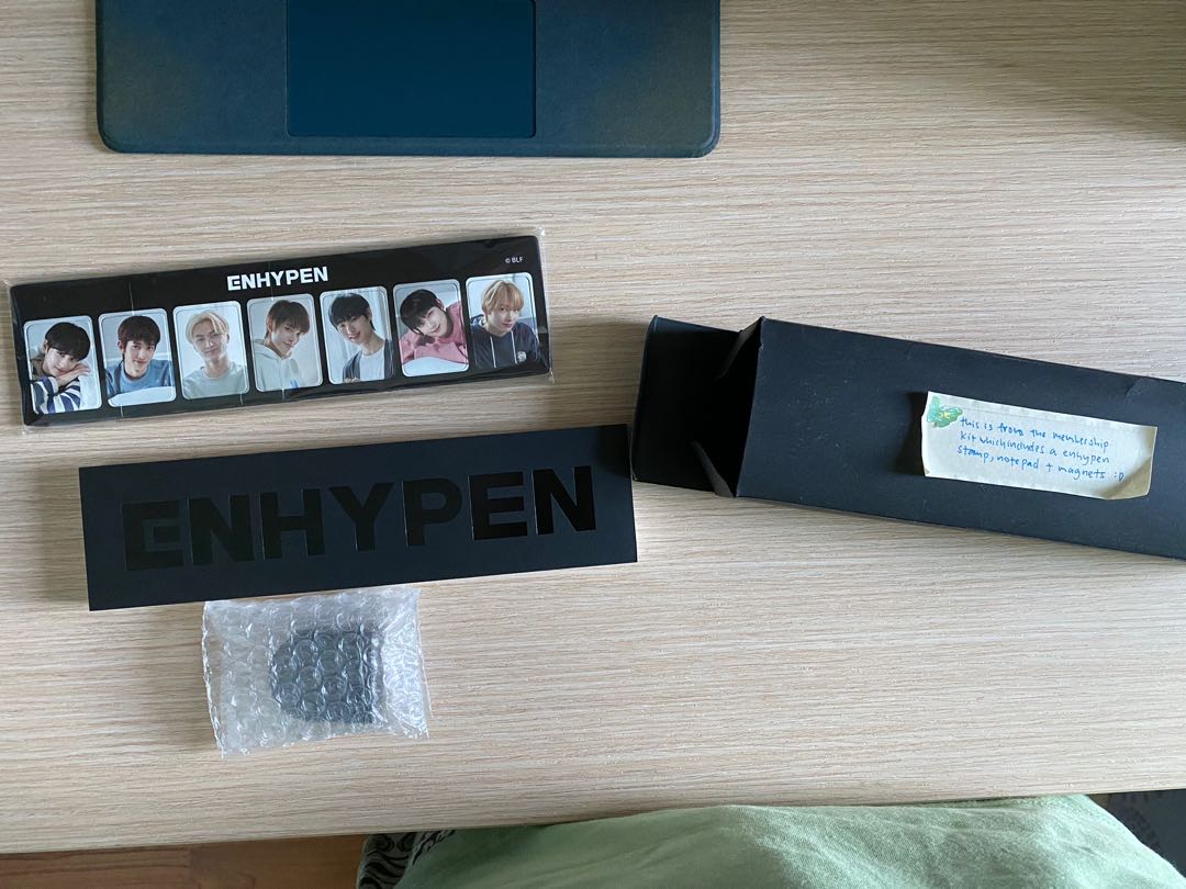 Enhypen Membership Kit, Hobbies & Toys, Memorabilia & Collectibles, Fan ...