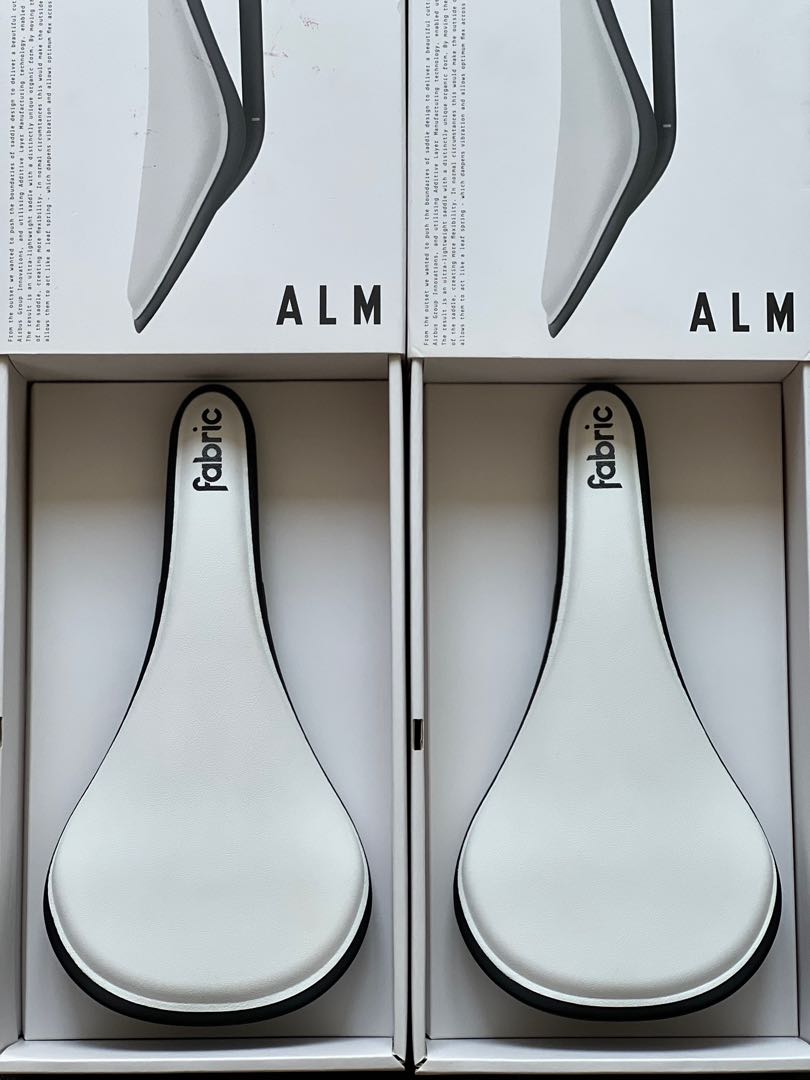Fabric ALM Ultimate Saddle - White, Sports Equipment, Bicycles & Parts ...