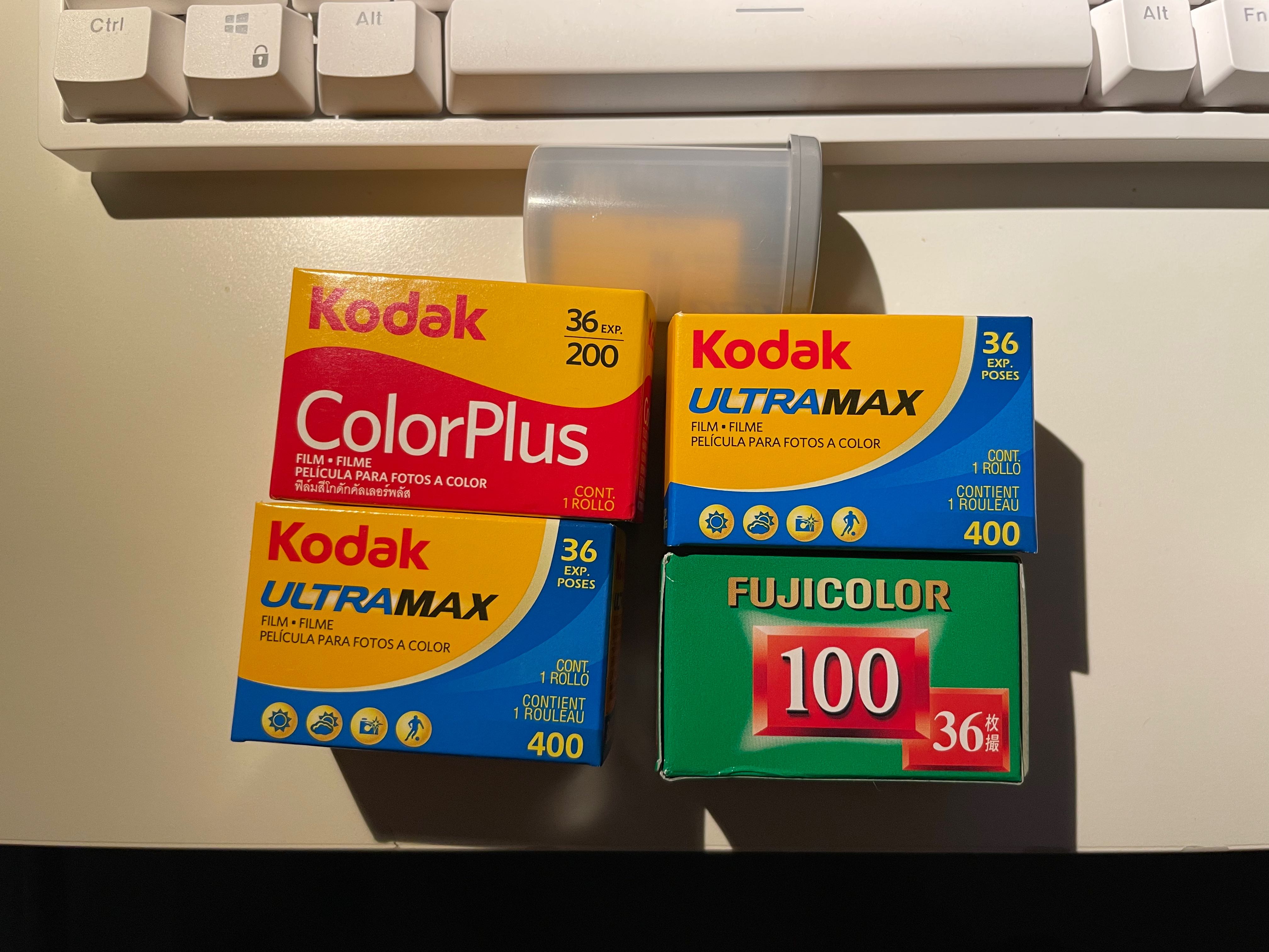 FILM BUNDLE #5 KODAK FUJICOLOR COLORPLUS ULTRA, Photography ...