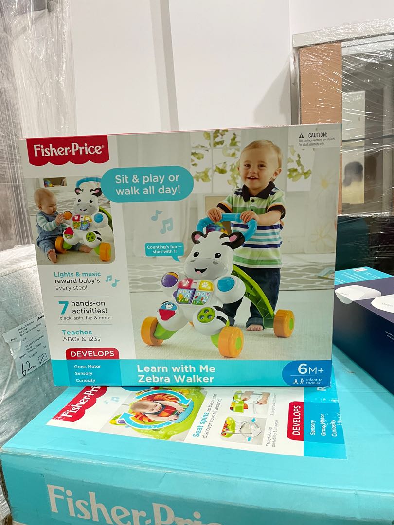 Fisher Price Zebra Walker, Babies & Kids, Infant Playtime on Carousell