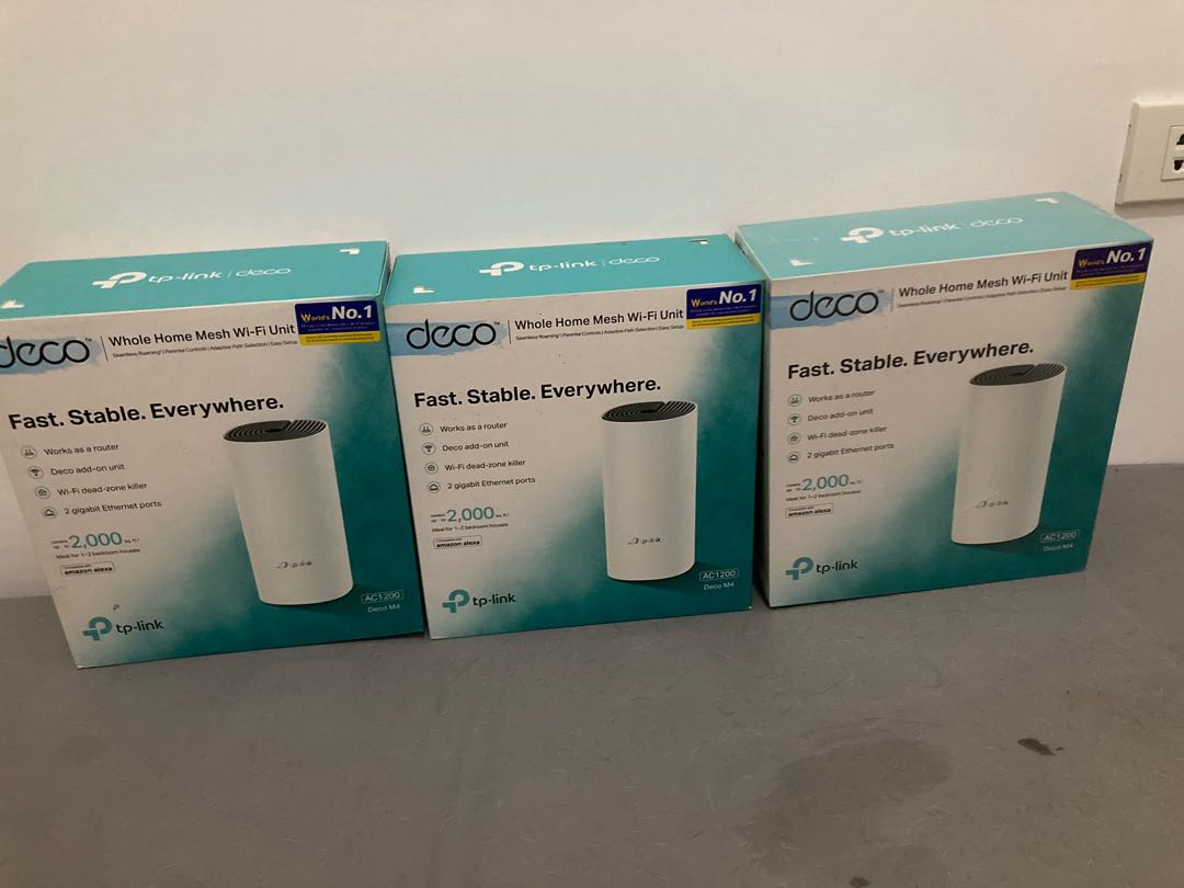 Fs deco ac1200 deco m4, Computers & Tech, Parts & Accessories ...