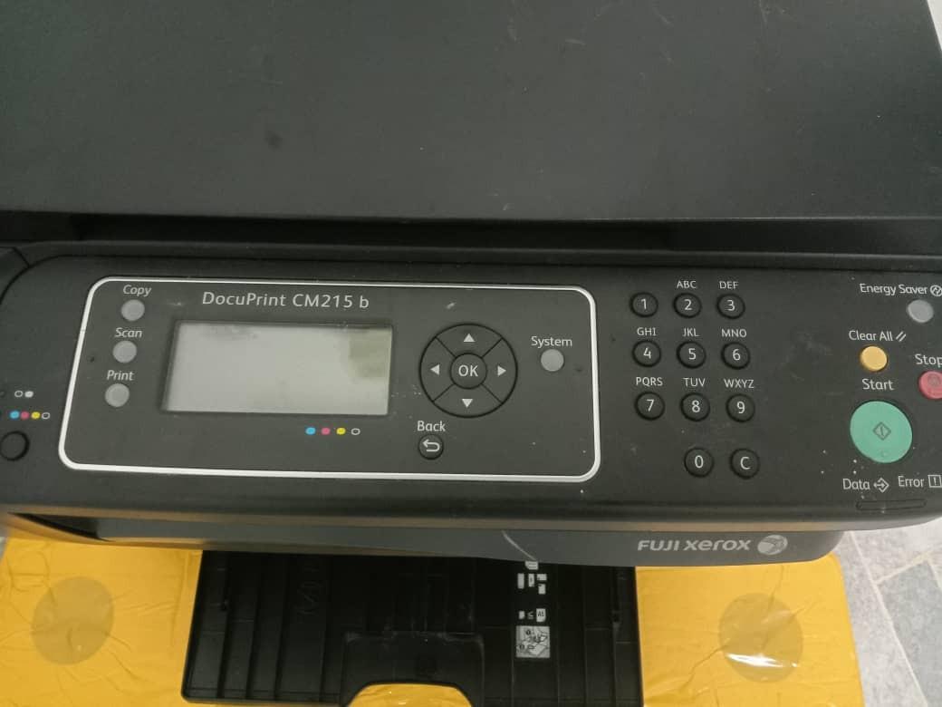 Fuji Xerox CM215b 3 in 1 Colour laserjet printer, Computers & Tech ...