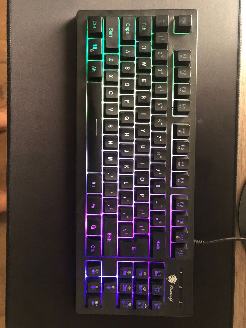 Gaming Keyboard Badwolf BW 87, Computers & Tech, Parts & Accessories ...