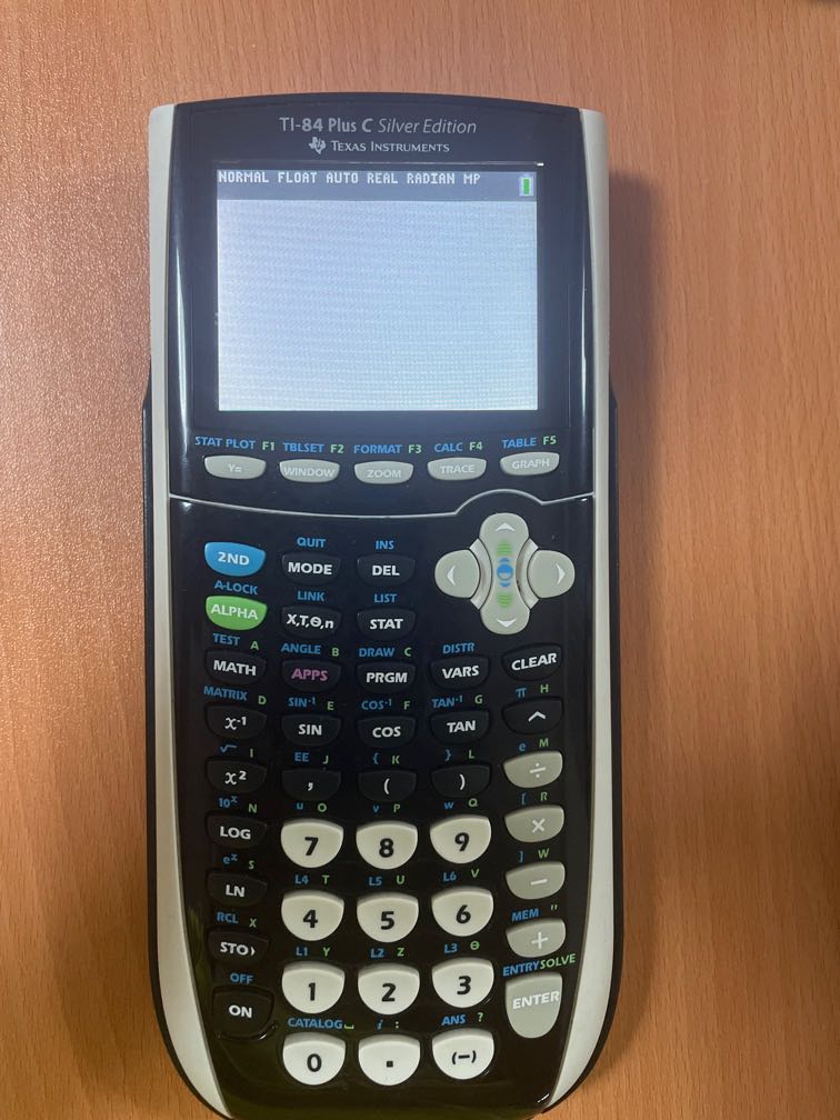 GC calculator TI-84 Plus C silver edition, Computers & Tech, Office ...