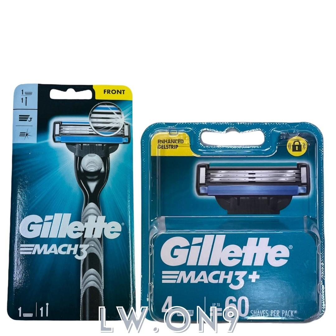 GILLETTE MATCH 3 RAZOR & 4S CARTRIDGES, Beauty & Personal Care, Men's ...