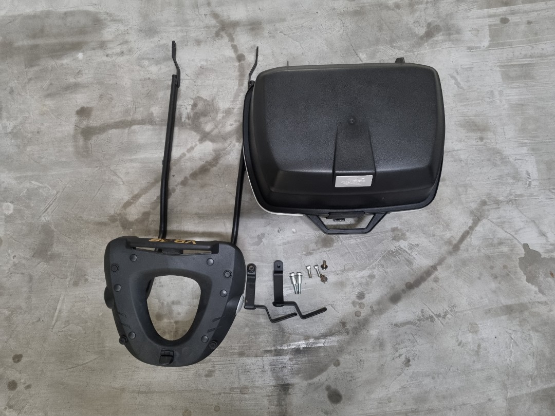 Givi rack & kappa box for spark, Motorcycles, Motorcycle Accessories on ...