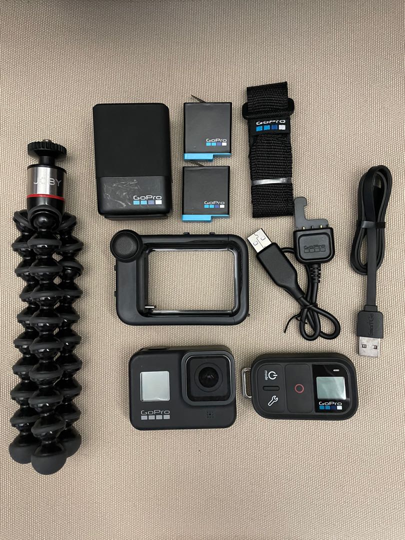 GoPro Hero 8 Bundle, Photography, Cameras on Carousell