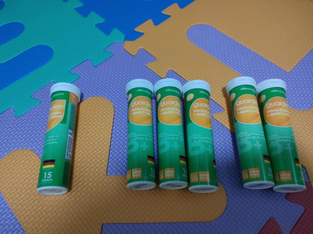 Guardian Effervescent Vitamin B-complex + Vitamin C + Minerals, 15 ...