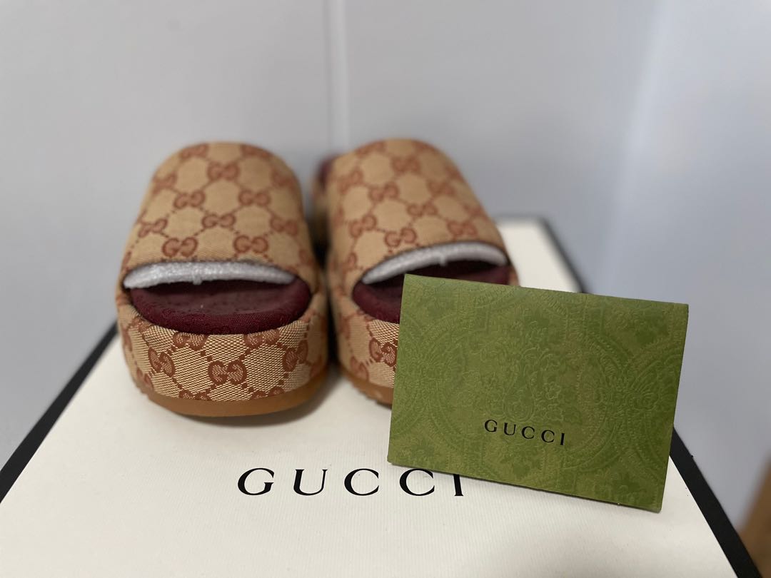Gucci Platform Mules, Luxury, Sneakers & Footwear on Carousell