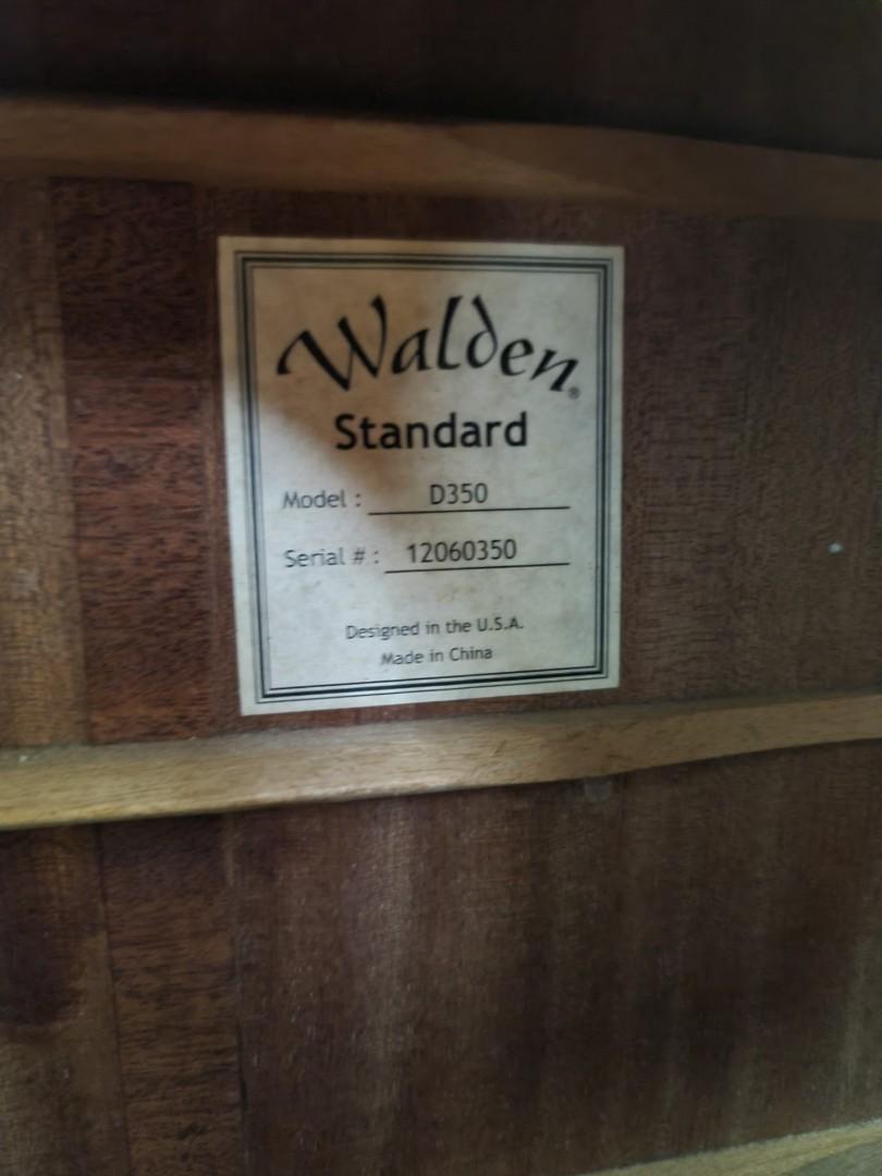 Guitar Walden for Sale, Hobbies & Toys, Music & Media, Musical ...