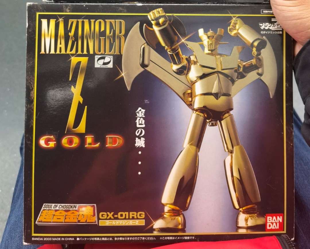 GX 01RG Mazinger Z Gold, Hobbies & Toys, Toys & Games on Carousell