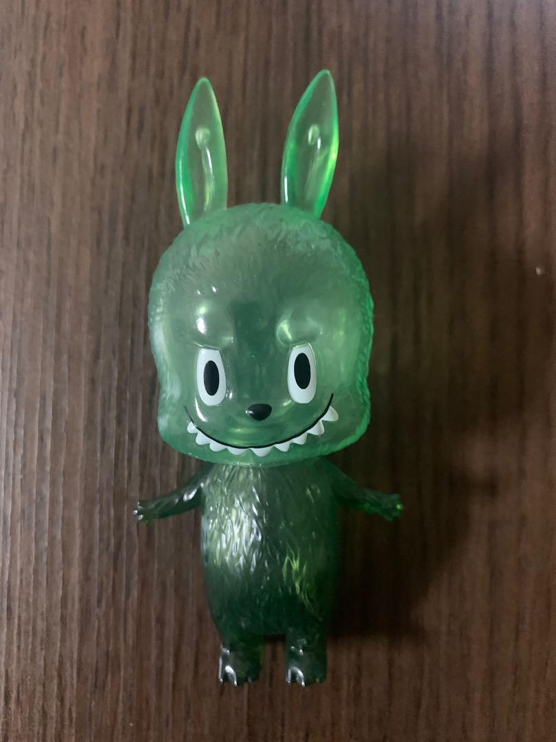 Labubu How2work 透明綠色, 興趣及遊戲, 玩具 & 遊戲類 - Carousell