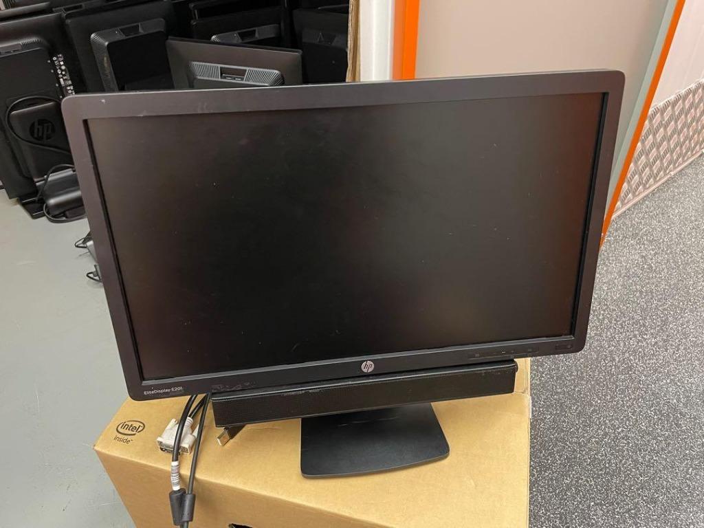 HP EliteDisplay E201 20-inch LED Backlit Monitor, Computers & Tech ...