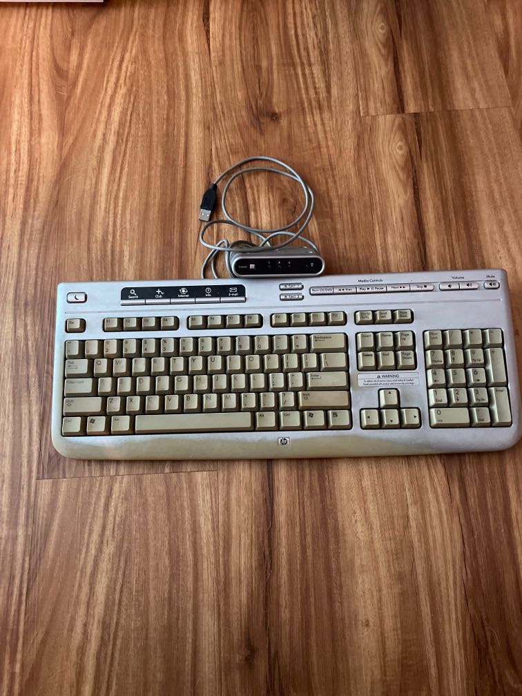 HP Keyboard, Computers & Tech, Parts & Accessories, Computer Keyboard ...