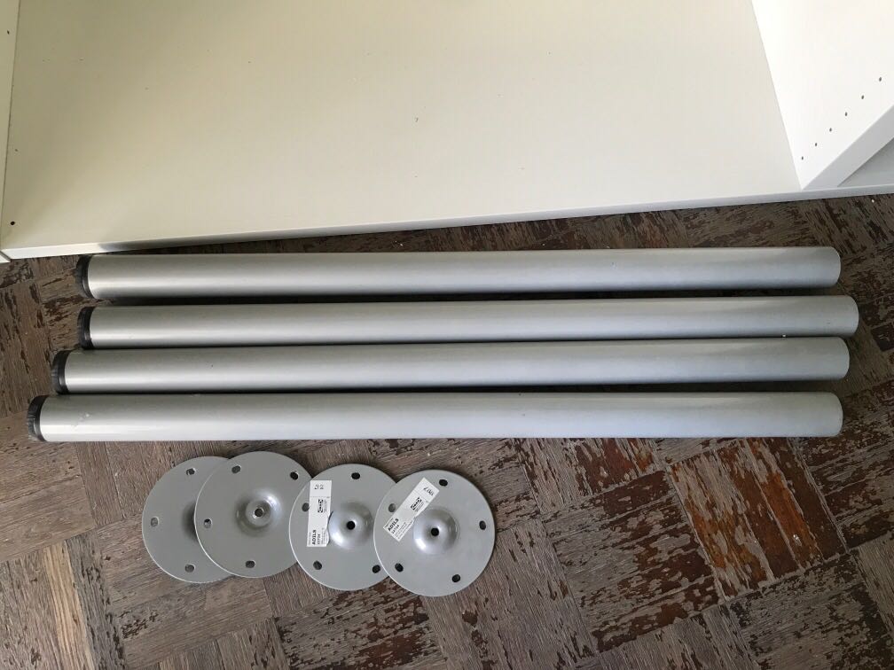 Ikea ADILS table legs, Furniture & Home Living, Furniture on Carousell