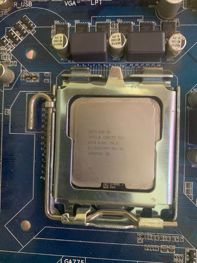 Intel core 2 duo 2.13Gz+ motherboard, Computers & Tech, Desktops on ...