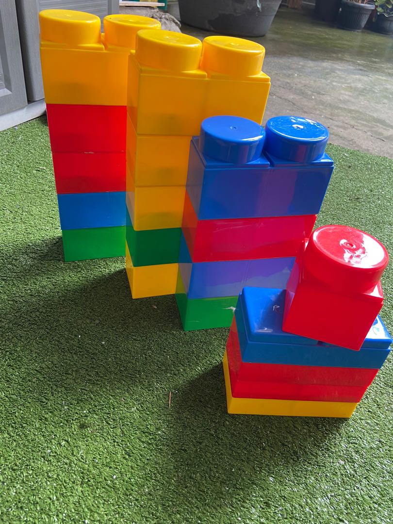 Kids Big Lego blocks, Hobbies & Toys, Toys & Games on Carousell