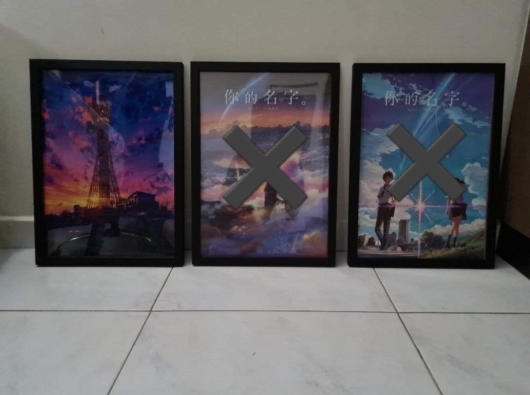 Kimi no Na wa (Your Name) Posters, Hobbies & Toys, Memorabilia ...
