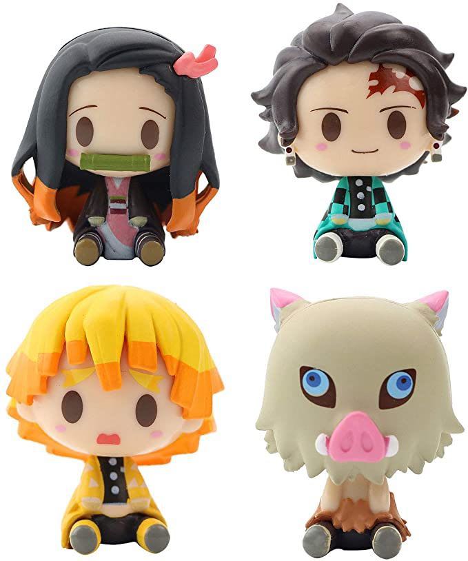 KNY DS Demon Slayer Kimetsu No Yaiba Tanjiro Mini Figure Gacha, Hobbies ...