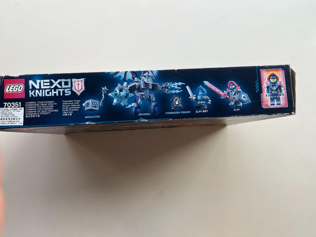 LEGO 70351 - Nexo Knights - Clay's Falcon Fighter Blaster, Hobbies ...