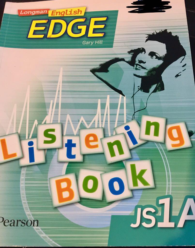 Longman English Edge JS1A Listening book, Workbook and Textbook.( full ...