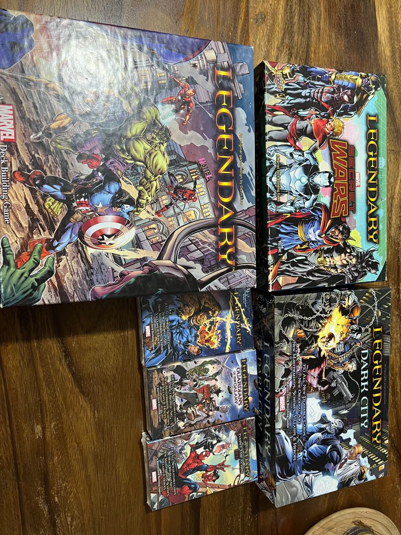 Marvel Legendary card game, Hobbies & Toys, Toys & Games on Carousell