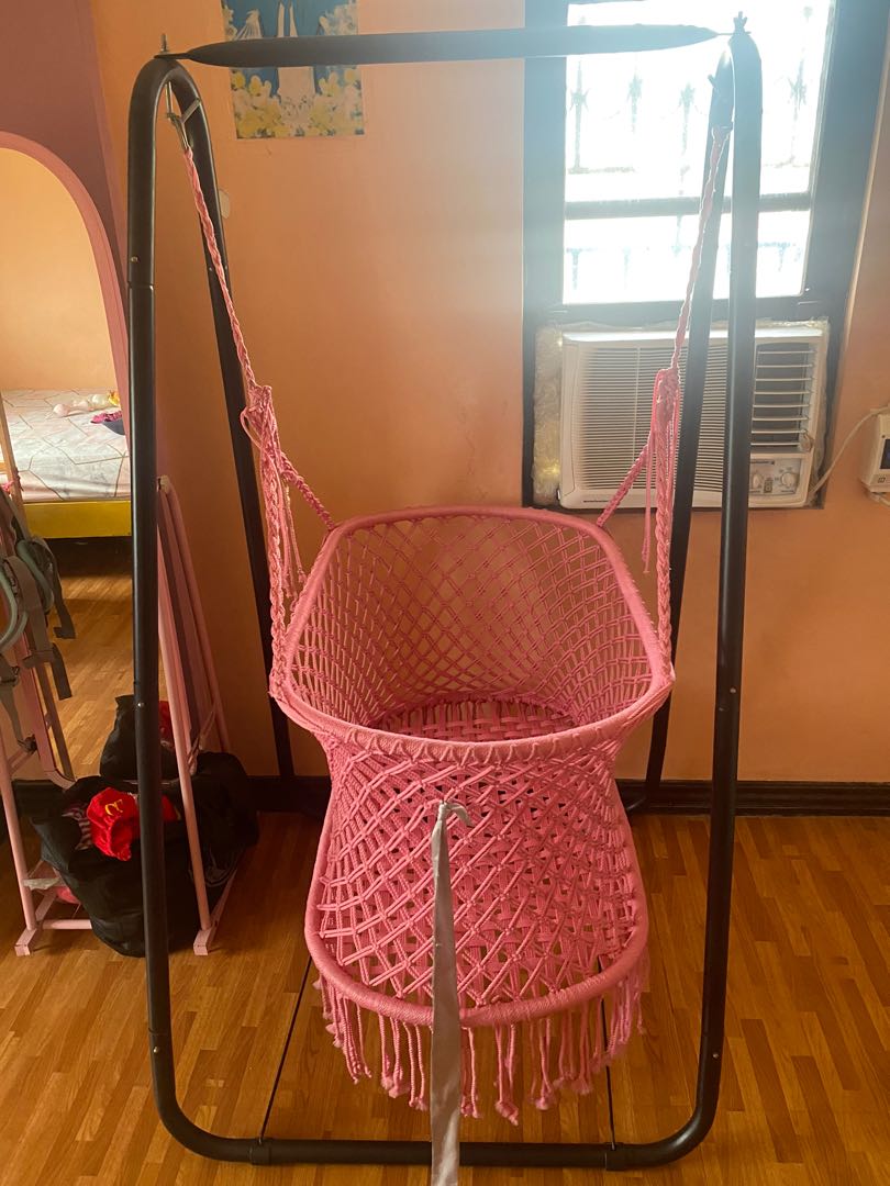 Masinsin Baby Duyan with Metal stand , Babies & Kids, Baby Nursery ...