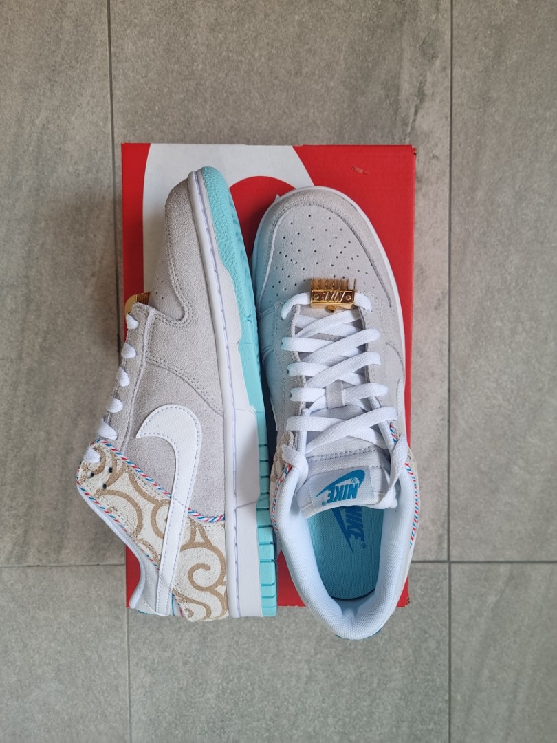 NIKE DUNK LOW 'BARBER SHOP GREY', Men's Fashion, Footwear, Sneakers on ...