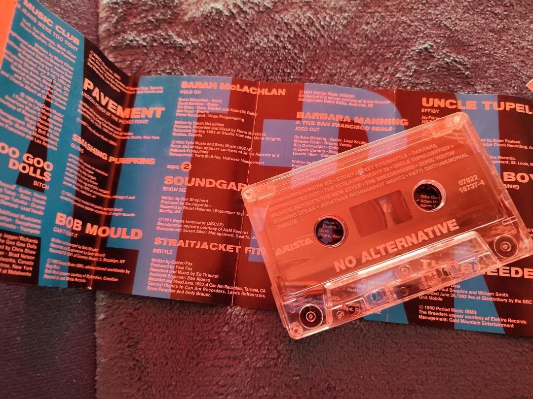 No Alternative Compilation Cassette 1993, Hobbies & Toys, Music & Media ...