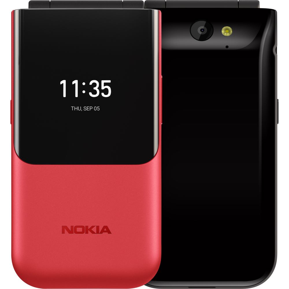 BNIB Nokia 2720 4G Flip Phone (Red) Local Set, Mobile Phones & Gadgets ...