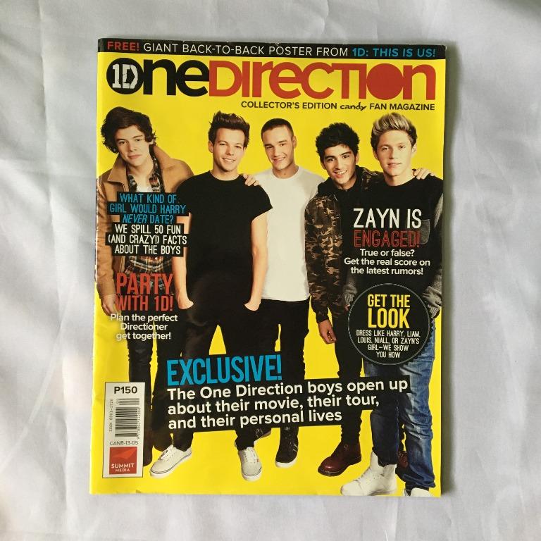 ONE DIRECTION candy total girl magazines set, Hobbies & Toys, Books ...