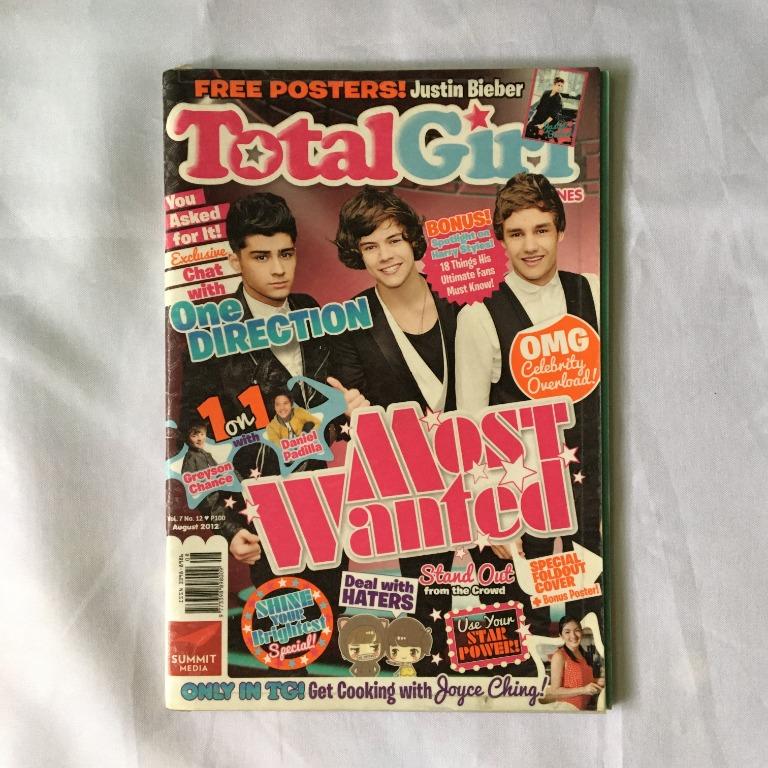 ONE DIRECTION candy total girl magazines set, Hobbies & Toys, Books ...
