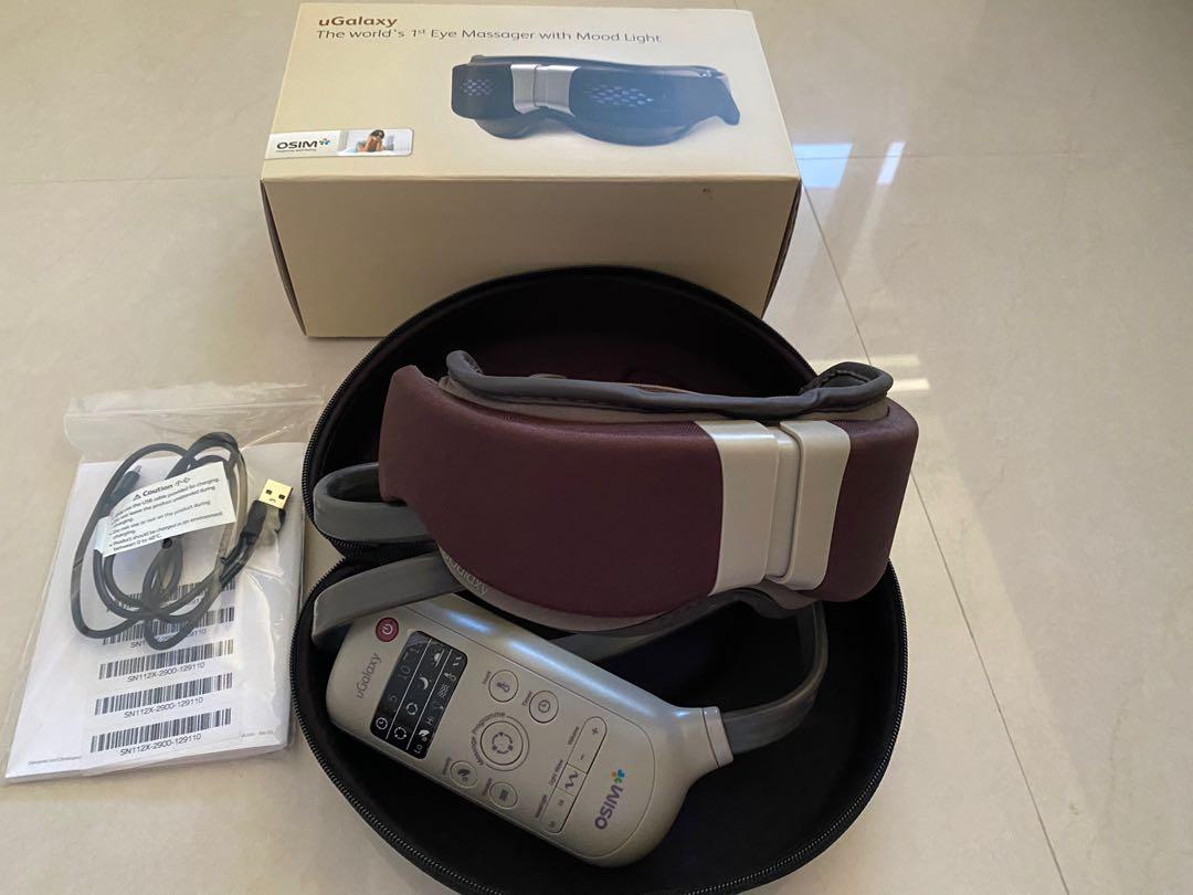 OSIM uGalaxy Eye Massager, Health & Nutrition, Massage Devices on Carousell