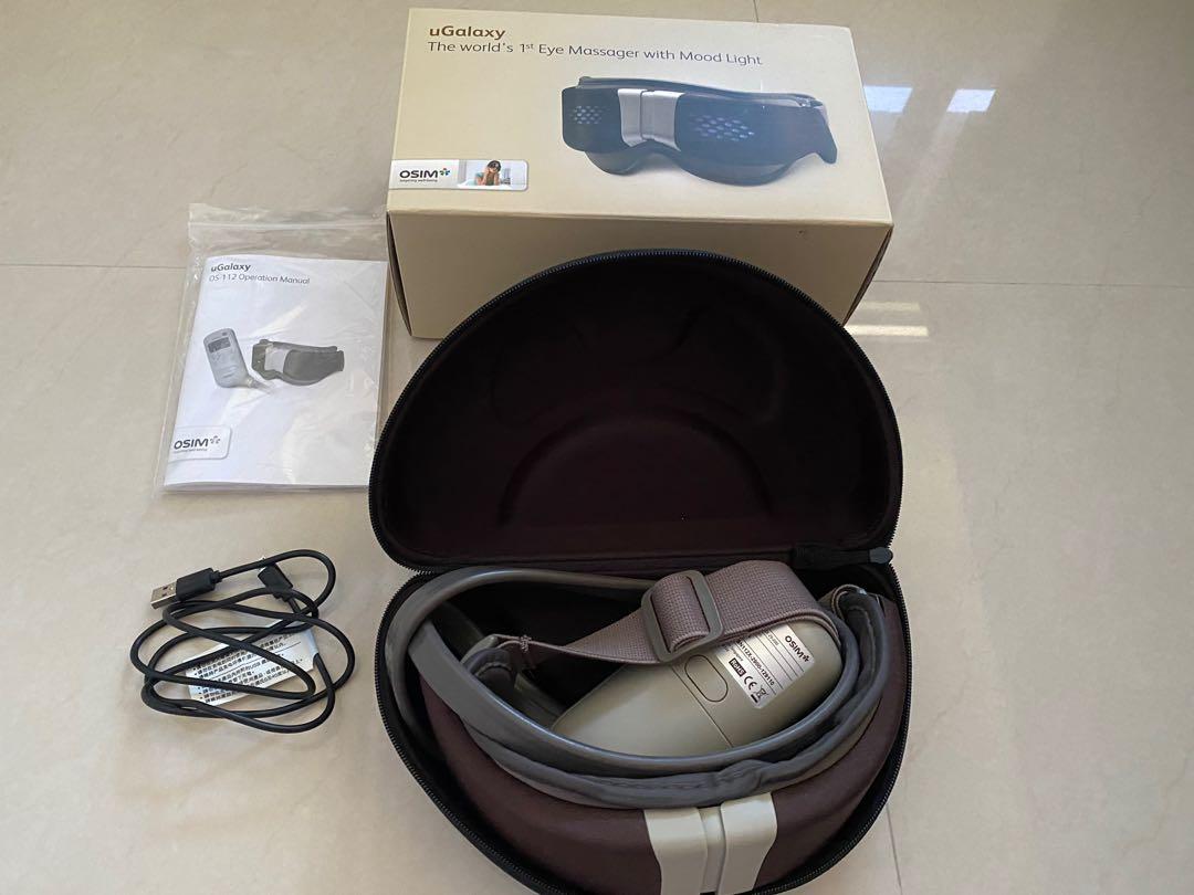 OSIM uGalaxy Eye Massager, Health & Nutrition, Massage Devices on Carousell