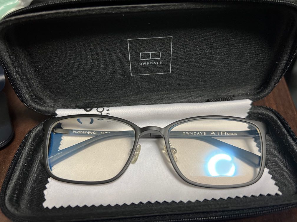 Owndays Bluelight Glasses, Men's Fashion, Watches & Accessories ...